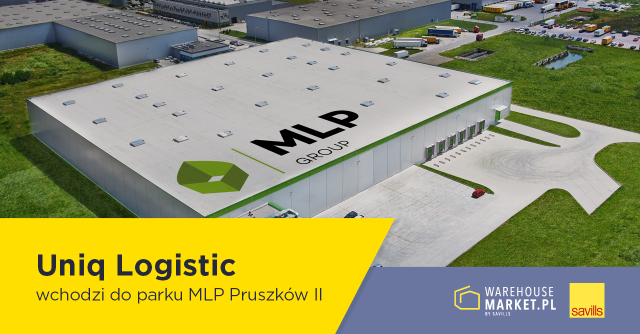 Uniq Logistic wchodzi do MLP Pruszków II - Warehousemarket.pl
